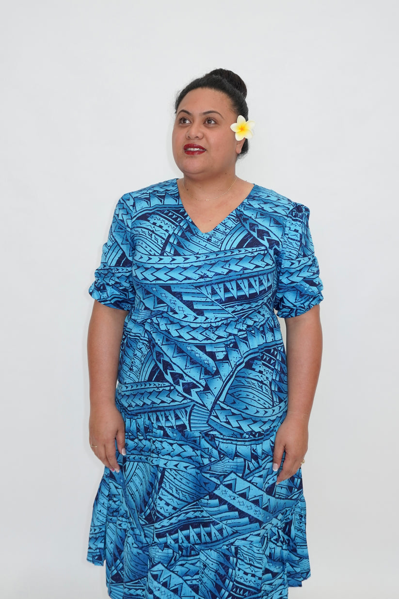 EMBELLISH BLUE {Dress & Shirt} – Johlei20